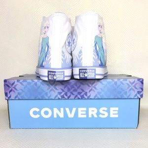 Converse | Shoes | New Converse X Disney Frozen 2 Elsa Hitop Chucks ...